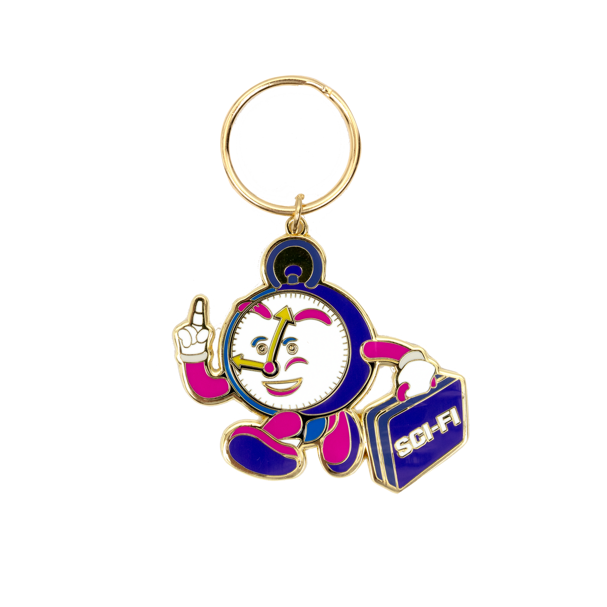 Time Travel Keychain – Sci-Fi Fantasy